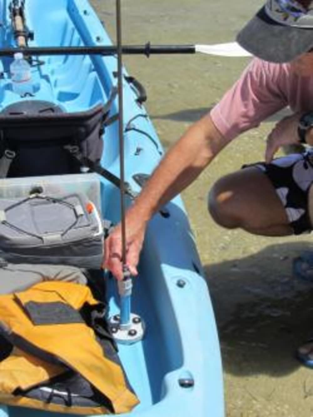Skinny Stick Shallow Water Anchor Prefect for Kayak Fishing | OutdoorHub