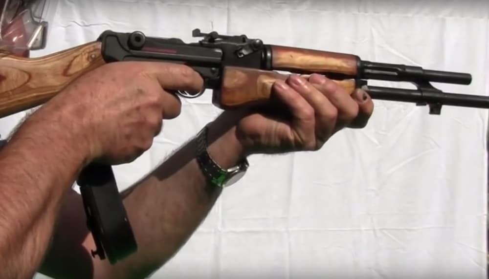 Video: Full Auto Franken-AK/Luger Put to the Test | OutdoorHub