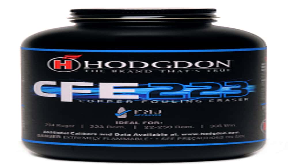 Shoot More and Clean Less with New Hodgdon CFE 223 Powder | OutdoorHub