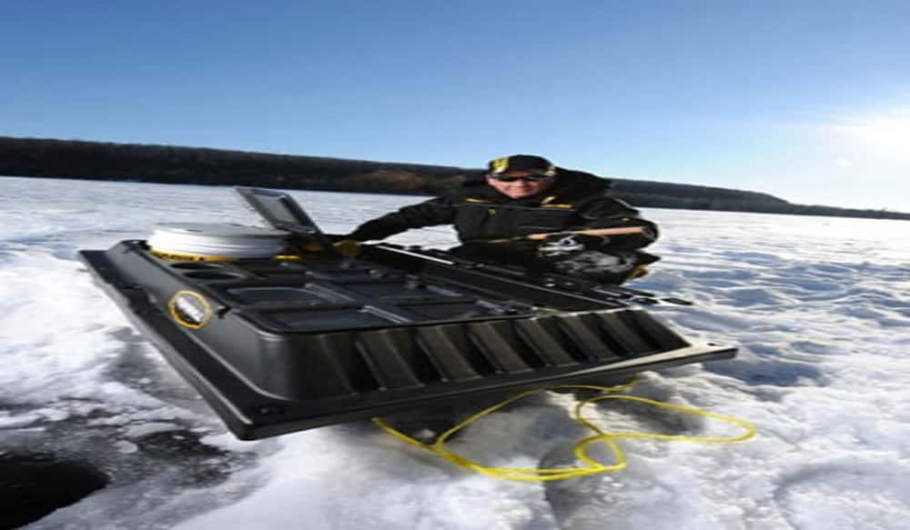 Hardwater Army Awaits First Ice, First Deployment of the Shuttle by ...