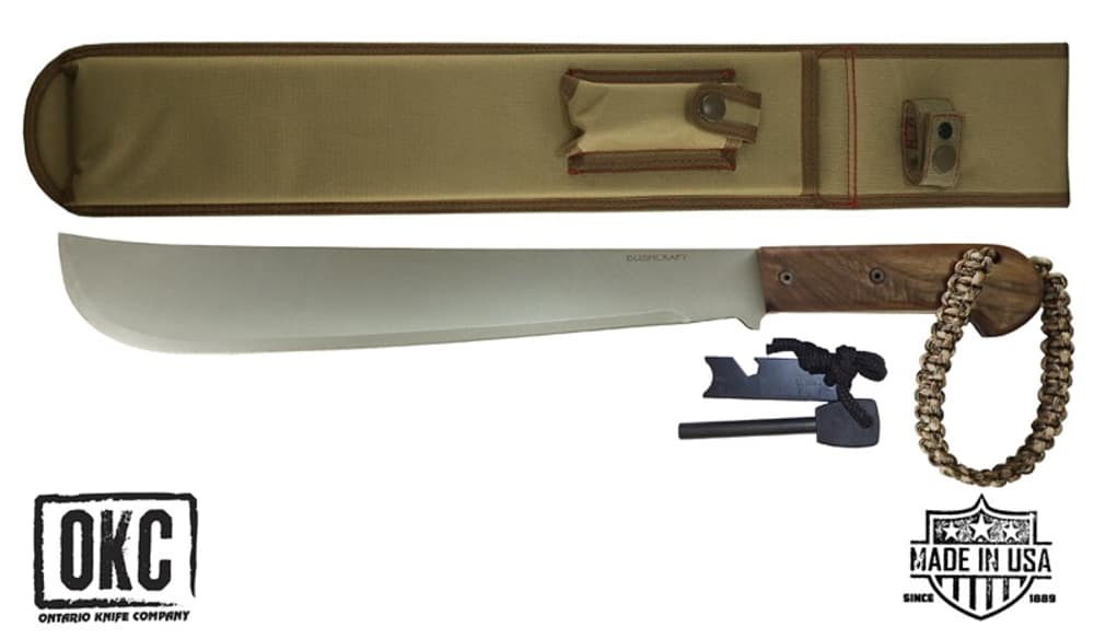 Ontario Knife Company Introduces the New Bushcraft Machete to its Line ...