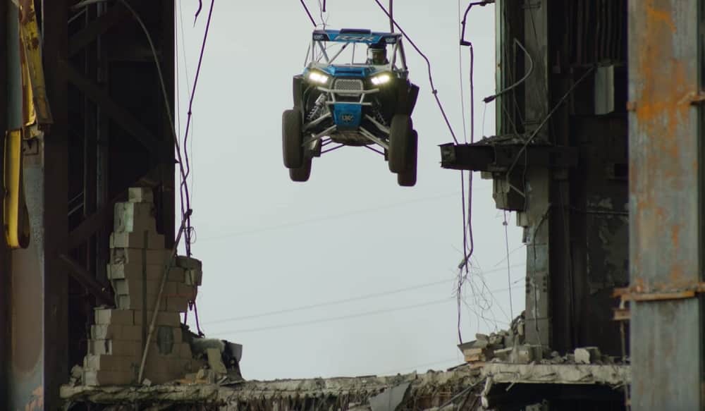 Video: Insane Urban Stunts in a Tricked Out Polaris UTV | OutdoorHub