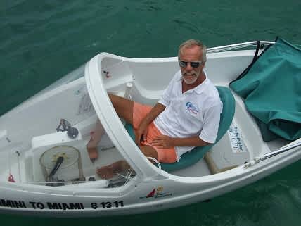 South Florida Man Nearly Achieves Goal to Pedal From Bimini to South ...