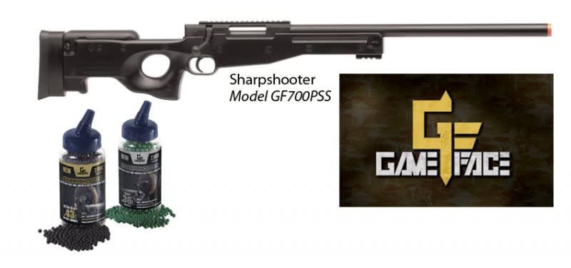 Game Face Airsoft Introduces Sharpshooter Airsoft Rifle and Heavyweight ...