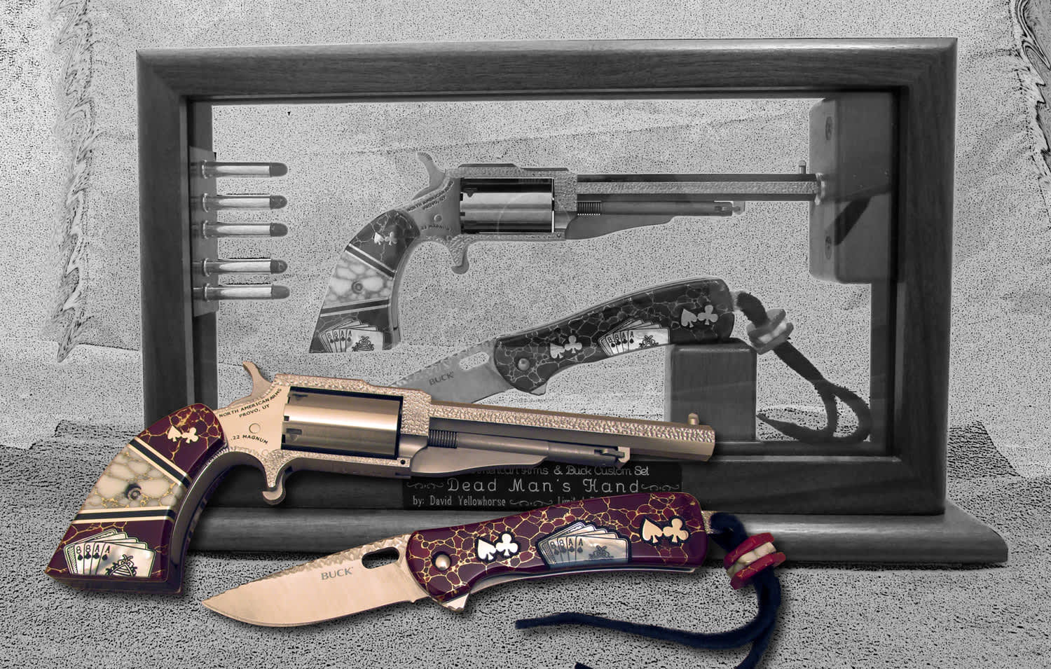 “Dead Man’s Hand” Revolver/Knife Display, The Latest Treasure from ...