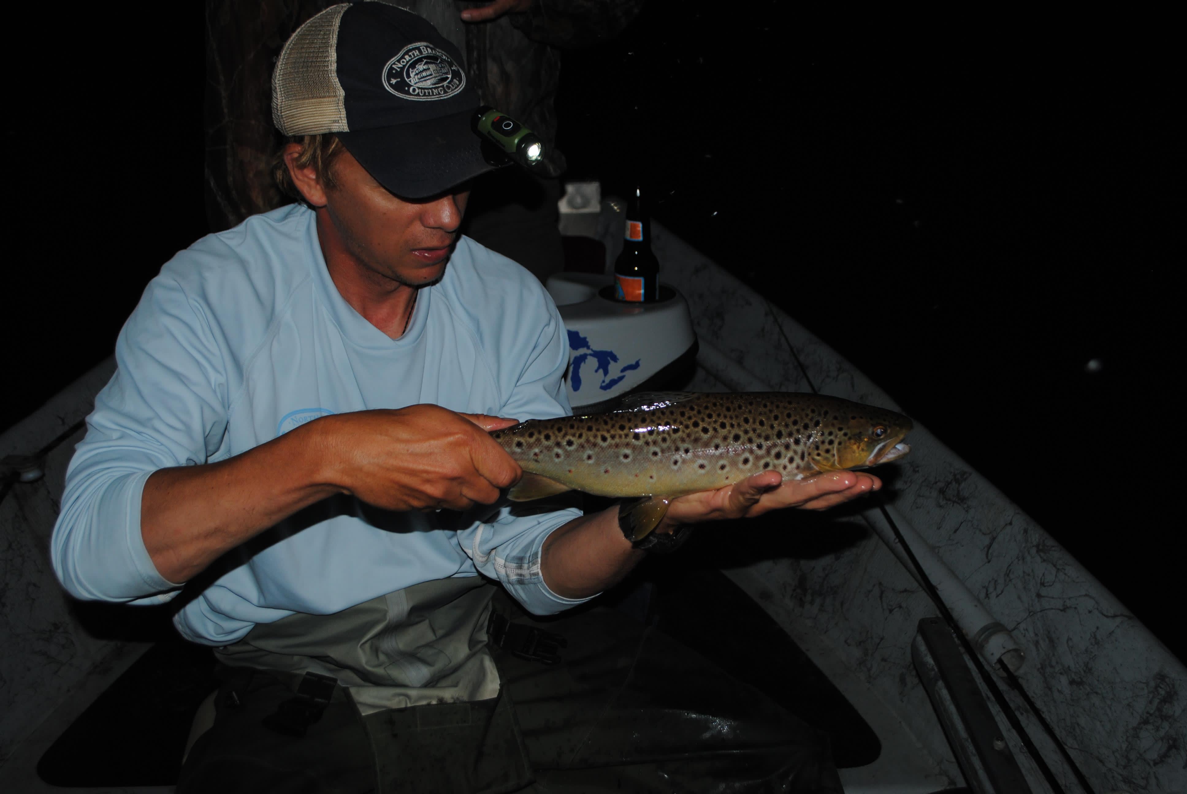 Big Bugs for Brown Trout in Michigan's Au Sable River | OutdoorHub