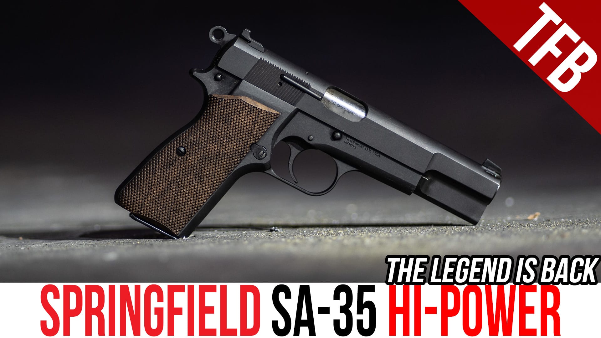 TFBTV - THE HI-POWER IS BACK! NEW Springfield SA-35 Hi-Power Pistol ...