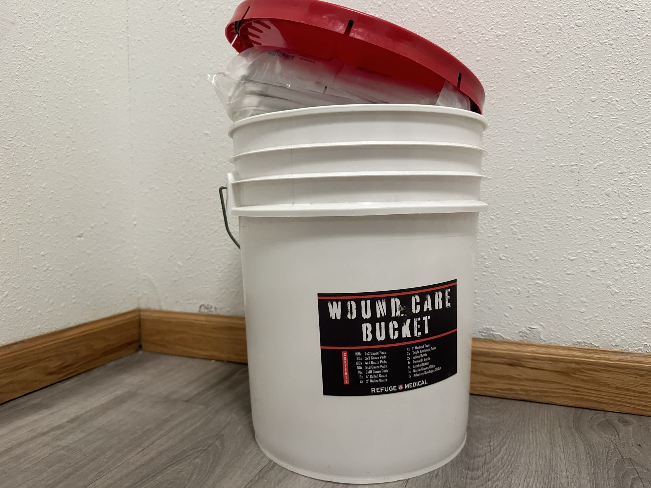 Review - Wound Care Bucket by Refuge Medical | OutdoorHub