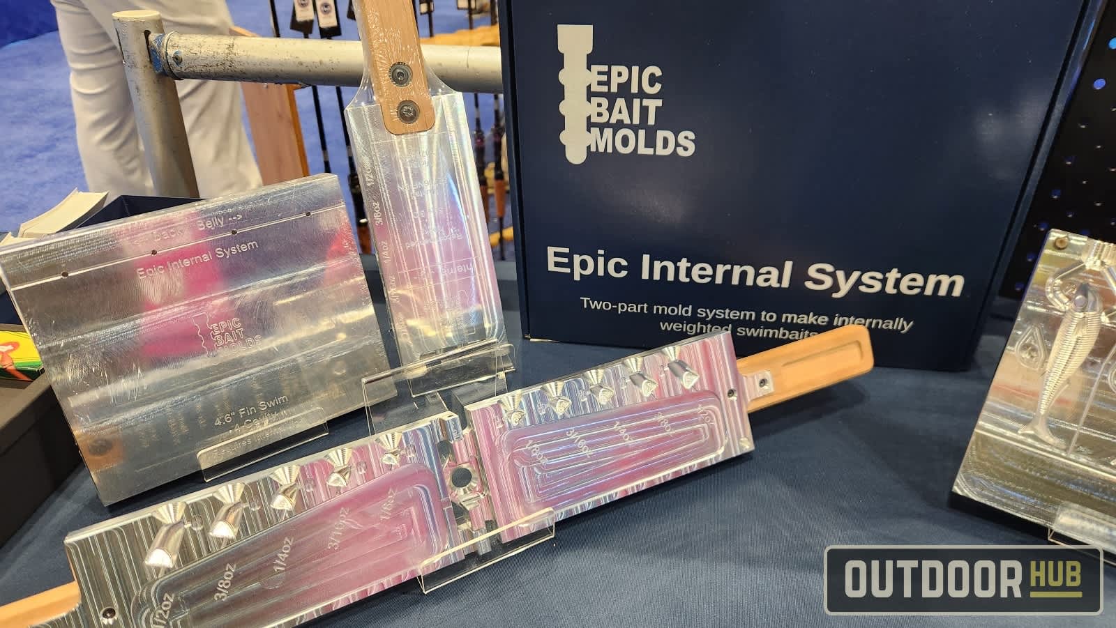 [ICAST 2025] DIY Swimbaits – Epic Bait Molds Epic Internal System