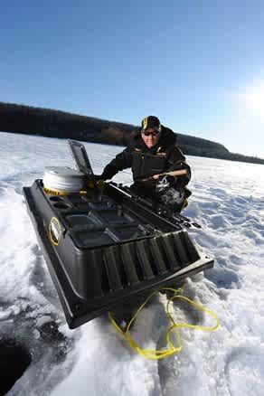 Hardwater Army Awaits First Ice, First Deployment of the Shuttle by ...