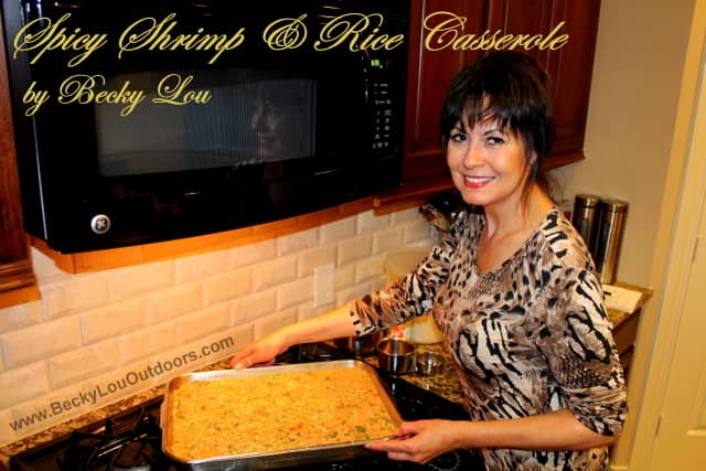 Cook Up a Spicy Shrimp and Rice Casserole by Becky Lou | OutdoorHub