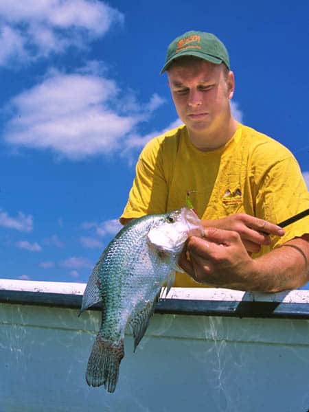 Catch Crappie with Chewing Gum and Thread | OutdoorHub