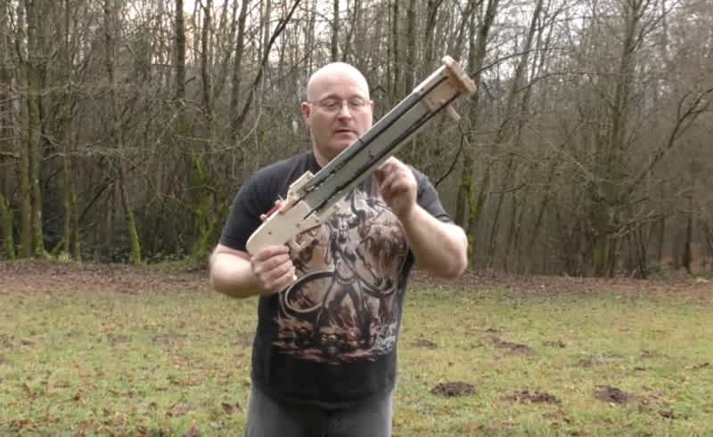 Video: This Slingshot "Shotgun" Can Take Down Drones with Ease | OutdoorHub
